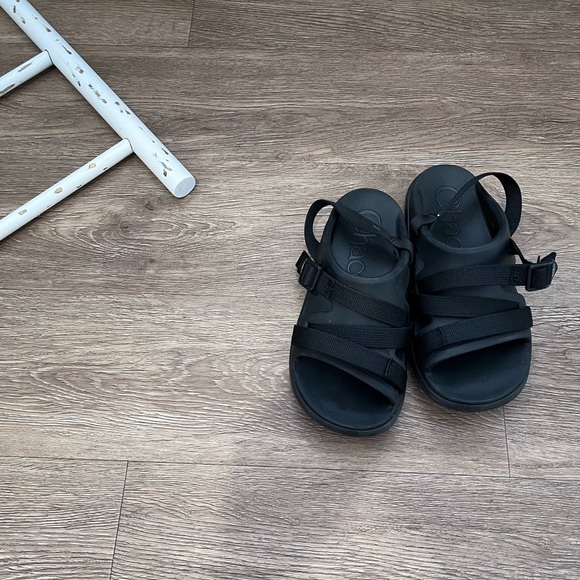 Chaco | Shoes | Chaco Performance Footgear Kids Size 4y Black Slip On ...